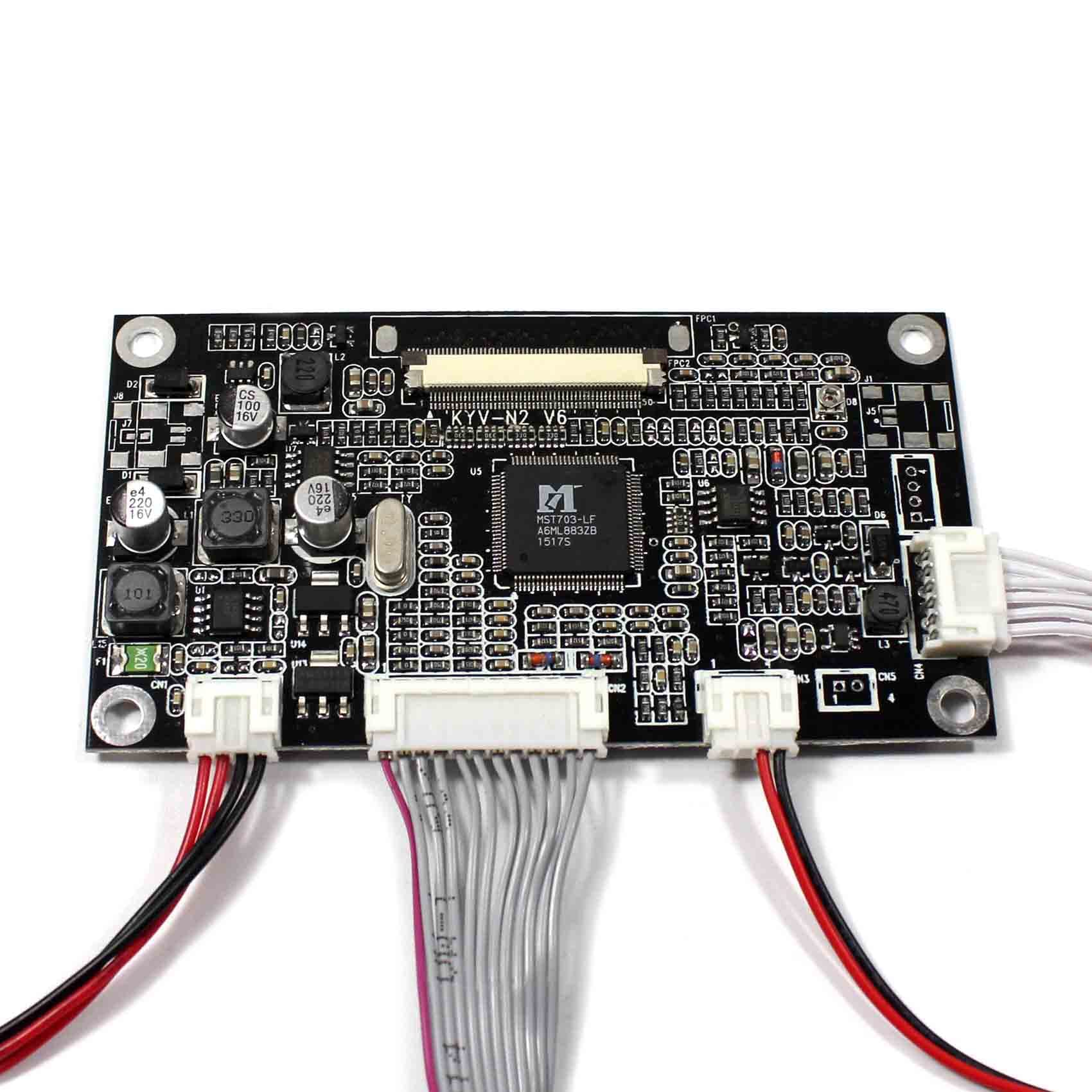 VSDISPLAY 5" 5 inch 640x480 LCD Screen ZJ050NA-08C Replcace AT050TN22 V1 with VGA AV Controller Board