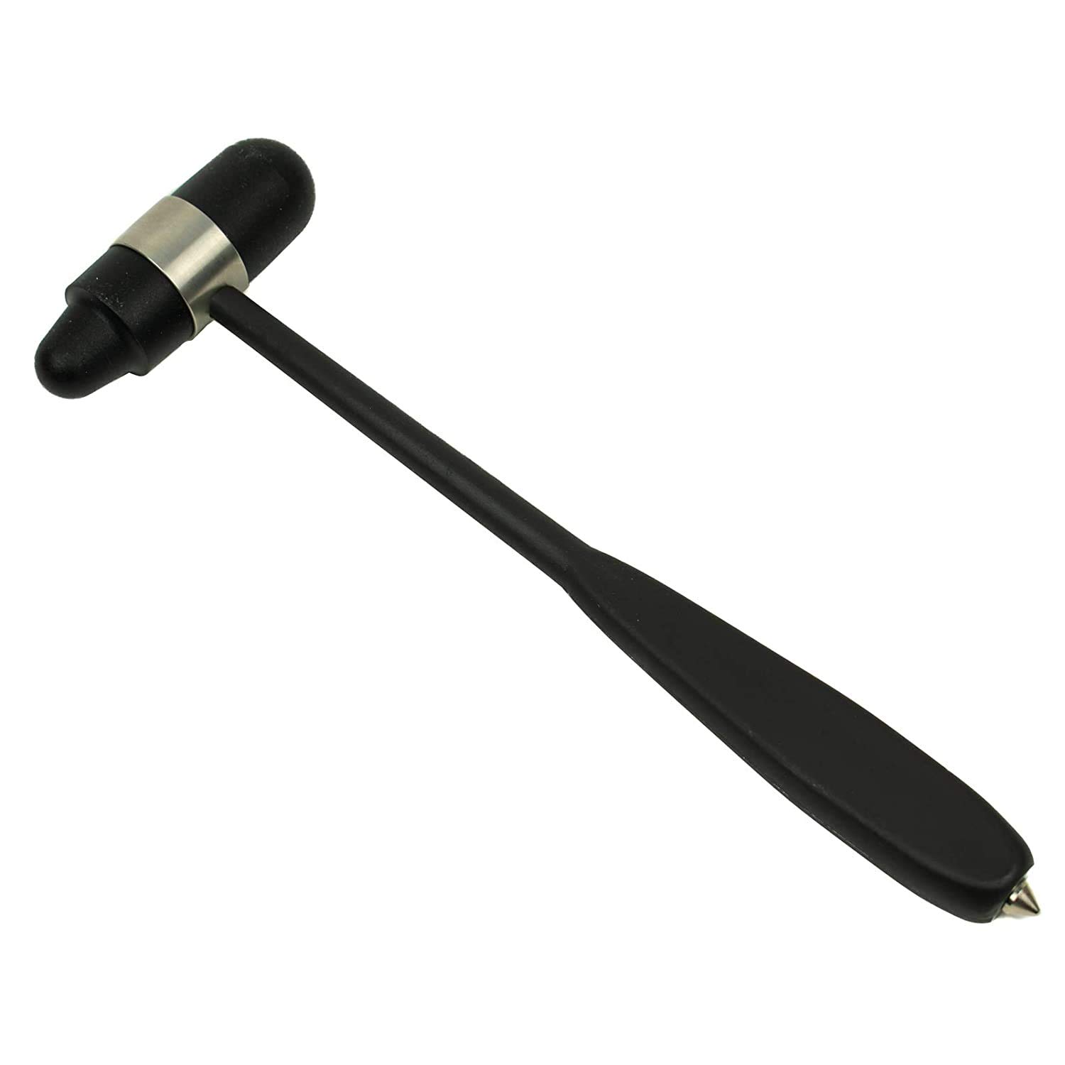 Colorflex 39576 Clinical Reflex Hammer Measurement Device, Tool for Testing Neurological Capacities of Patients, Physical and Occupational Therapy Tool, 8" Size