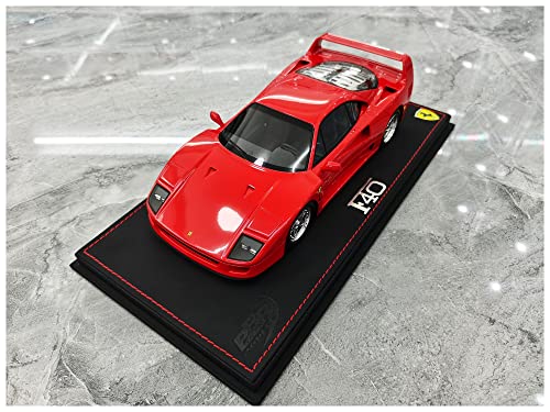 APLIQE Scale Model Vehicles for Ferrari F40 Ferrari Automatic Transmission Limited Edition Simulation Resin Car Model 1 18 Sophisticated Gift Choice