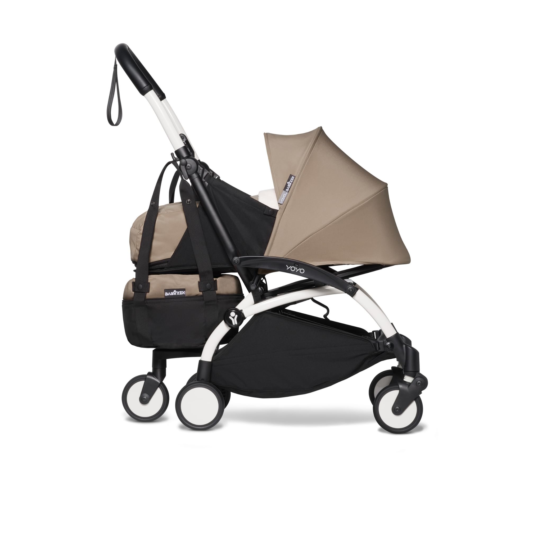 Stokke BABYZEN YOYO Bag, Aqua - Provides Additional, Sturdy Storage on The YOYO2 Stroller - Includes Wheel Base & Hooks