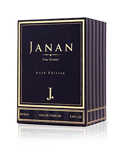 IMOSTY Junaid Jamshed Janan Gold for Men EDP - Eau De Parfum 100ML (3.4oz) | Arabian Perfumery | Fragrance with Citrusy Top Notes of Bergamot Over Base Notes of Musk & Amber | Everyday Essential