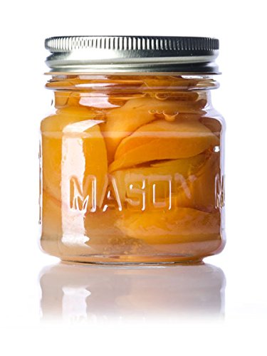 8 oz Mason Jars with 1 piece lids (12-Count) Food-Grade Safe, Versatile