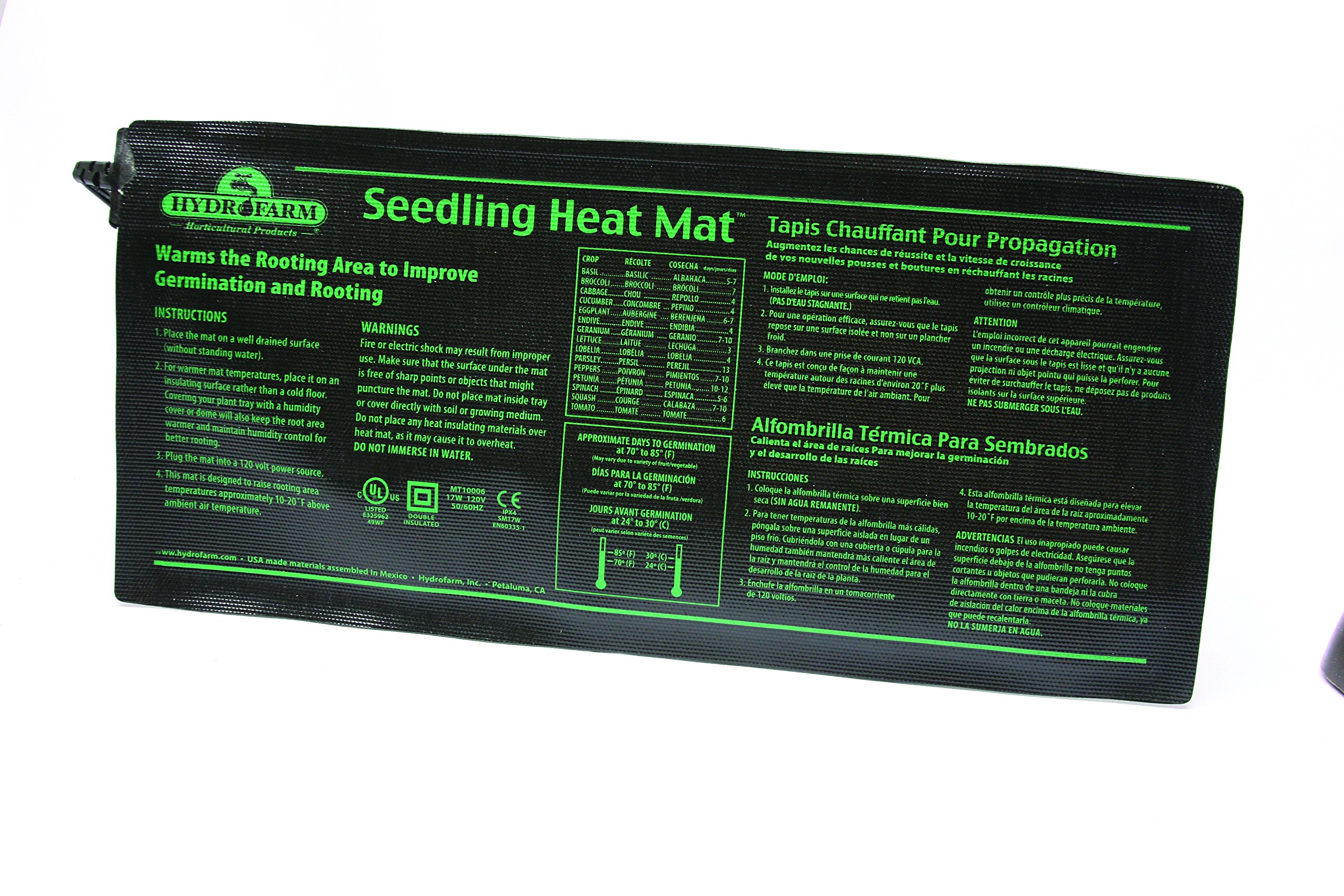 Burpee 72 Cell Ultimate Seed Starting Set with Heat Mat