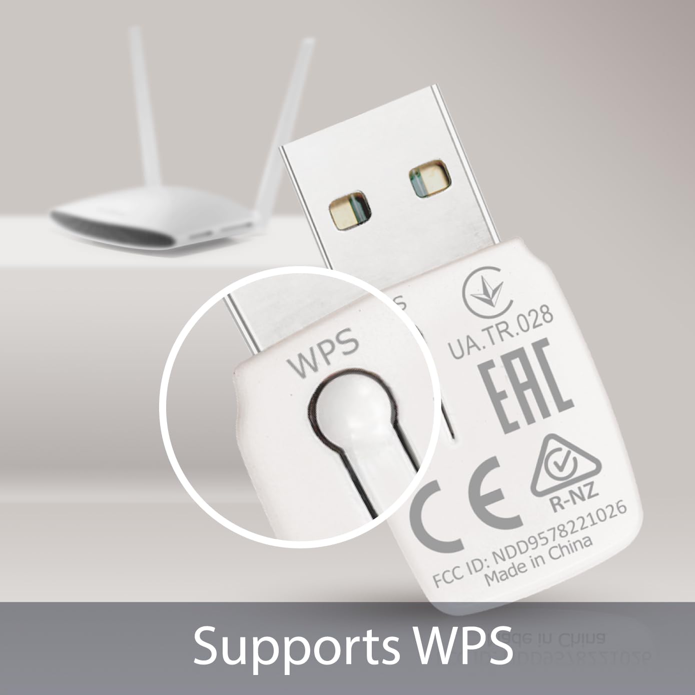 Edimax Wi-Fi 4 802.11n Mini USB Adapter, Works with Raspberry Pi, Wireless N300 Dongle, 300Mbps throughput, Auto-Power Adjustment for energy saving, Win 10 Plug-n-Play, Mac OS, Linux, EW-7722UTn V2