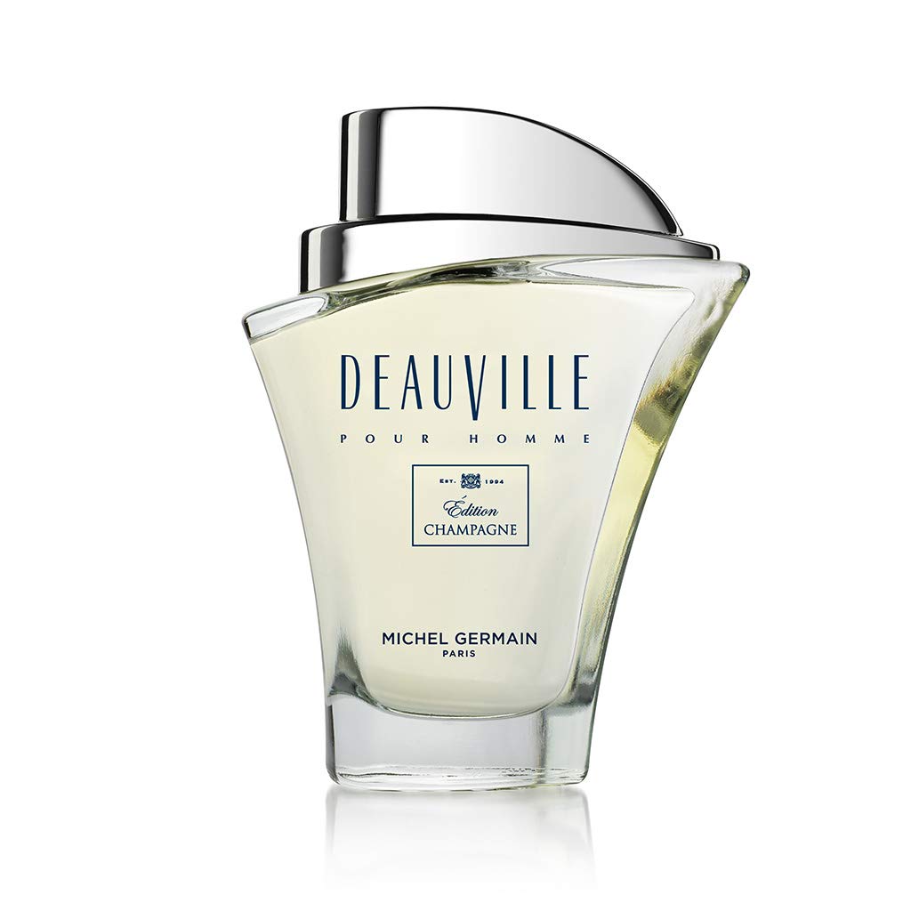 Michel Germain Deauville Pour Homme Eau de Toilette Spray Men's Cologne, Top Notes of French Sage, Clementine, Fresh & Sophisticated Blend for Him, 2.5 Fl Oz
