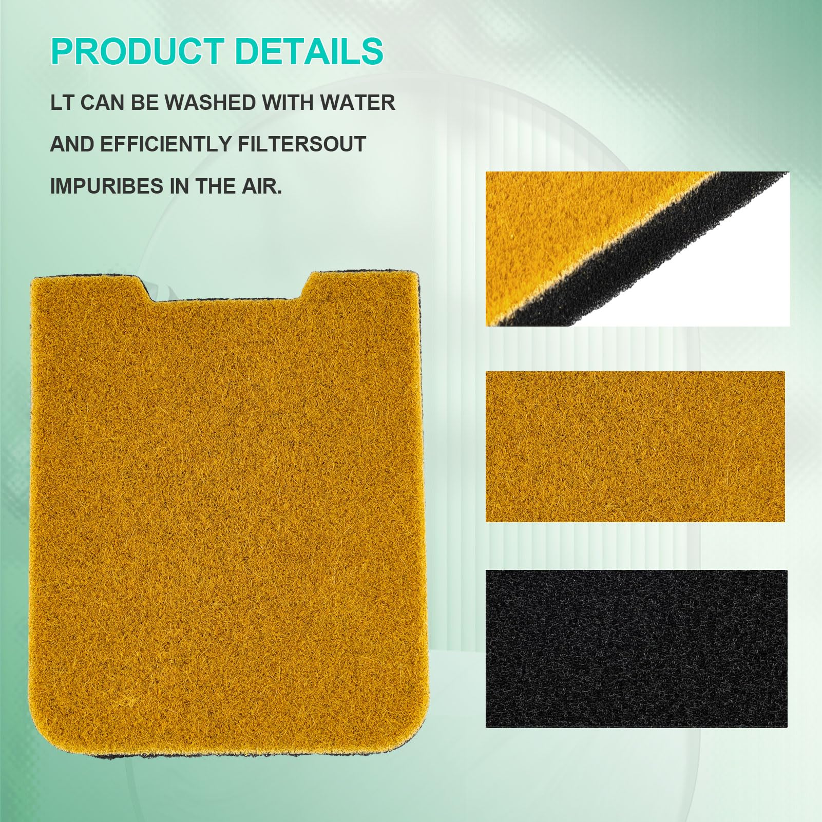 531004430 Air Filter for Husqvarna 145BT 155BT 145BF 155BF Blowers 110132179 531004430 (2PCS )