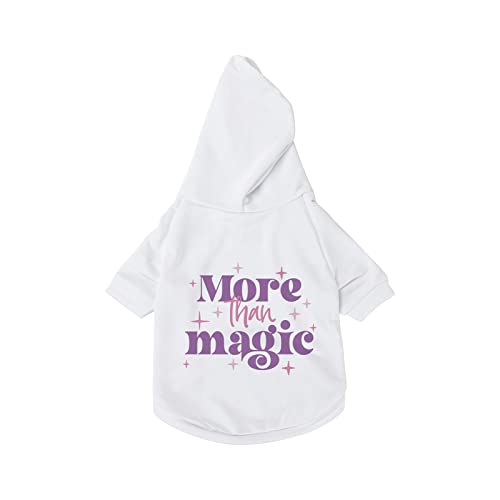 Craft Express Sublimation Blank White Pet Hoodie - Medium, Large, and Extra Large Size Hoodies for Pets Ready to be Personalized - Set of 2 (XX-Large)
