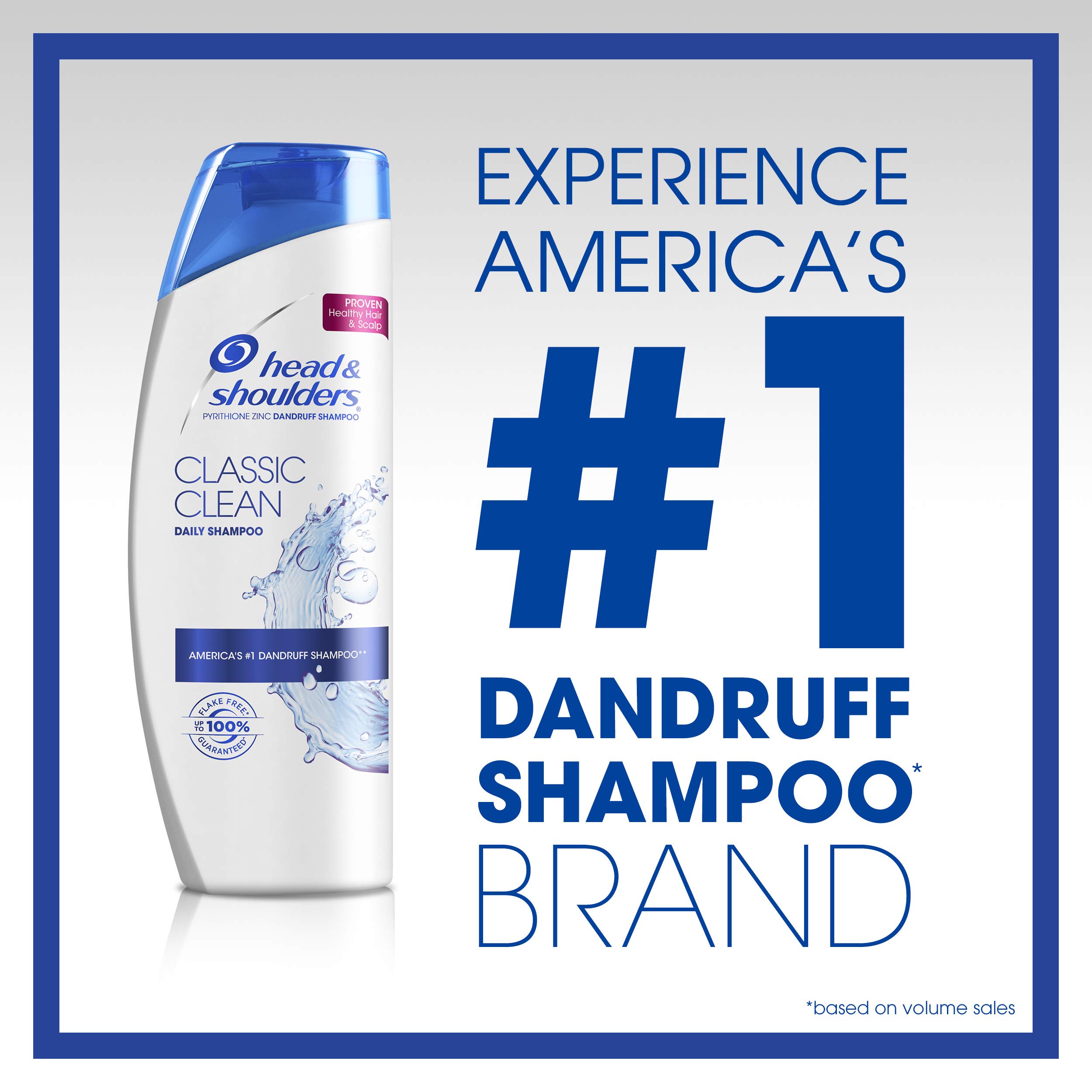Head & Shoulders Classic Clean Anti-Dandruff Shampoo, 3 Oz