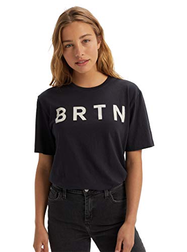Burton Men's BRTN Short Sleeve T-Shirt, True Black, L