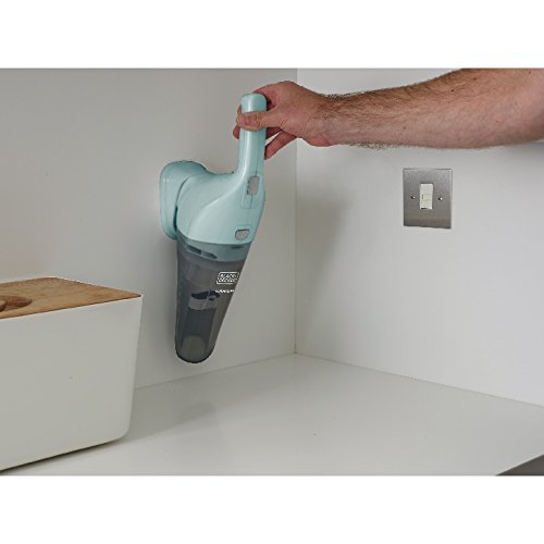 BLACK+DECKER Cordless Handheld Vacuum 2Ah, Icy Blue (HNV220BCZ12FF)