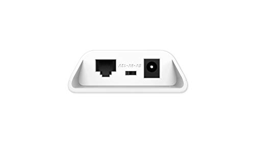 D-Link PoE Splitter Adapter 1 Port Gigabit Ethernet DC Power Cable PoE+ Supports 5V, 9V, 12V IP Surveillance Camera (DPE-301GS),White