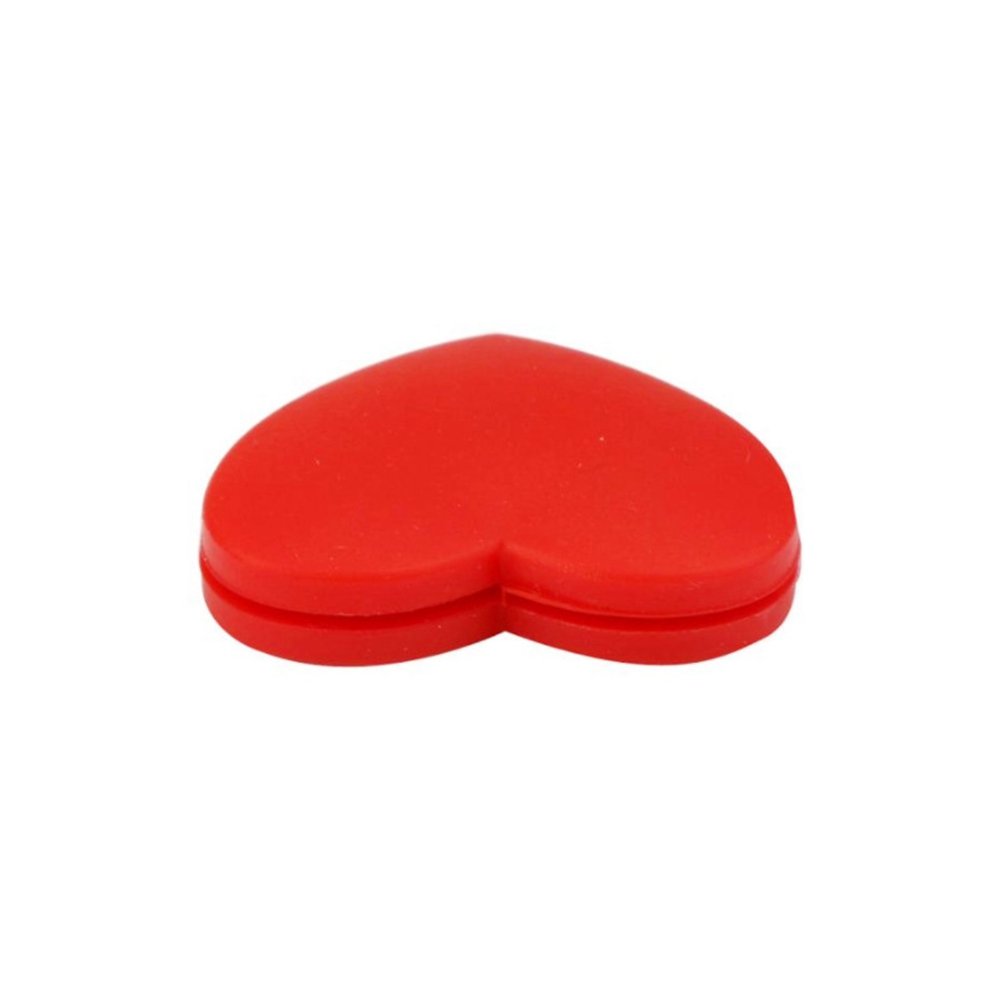 6 Pcs Tennis Vibration Dampeners Heart Shape Silicone Tennis Racquet Shock Absorbers Tennis Racket Vibration Tennis