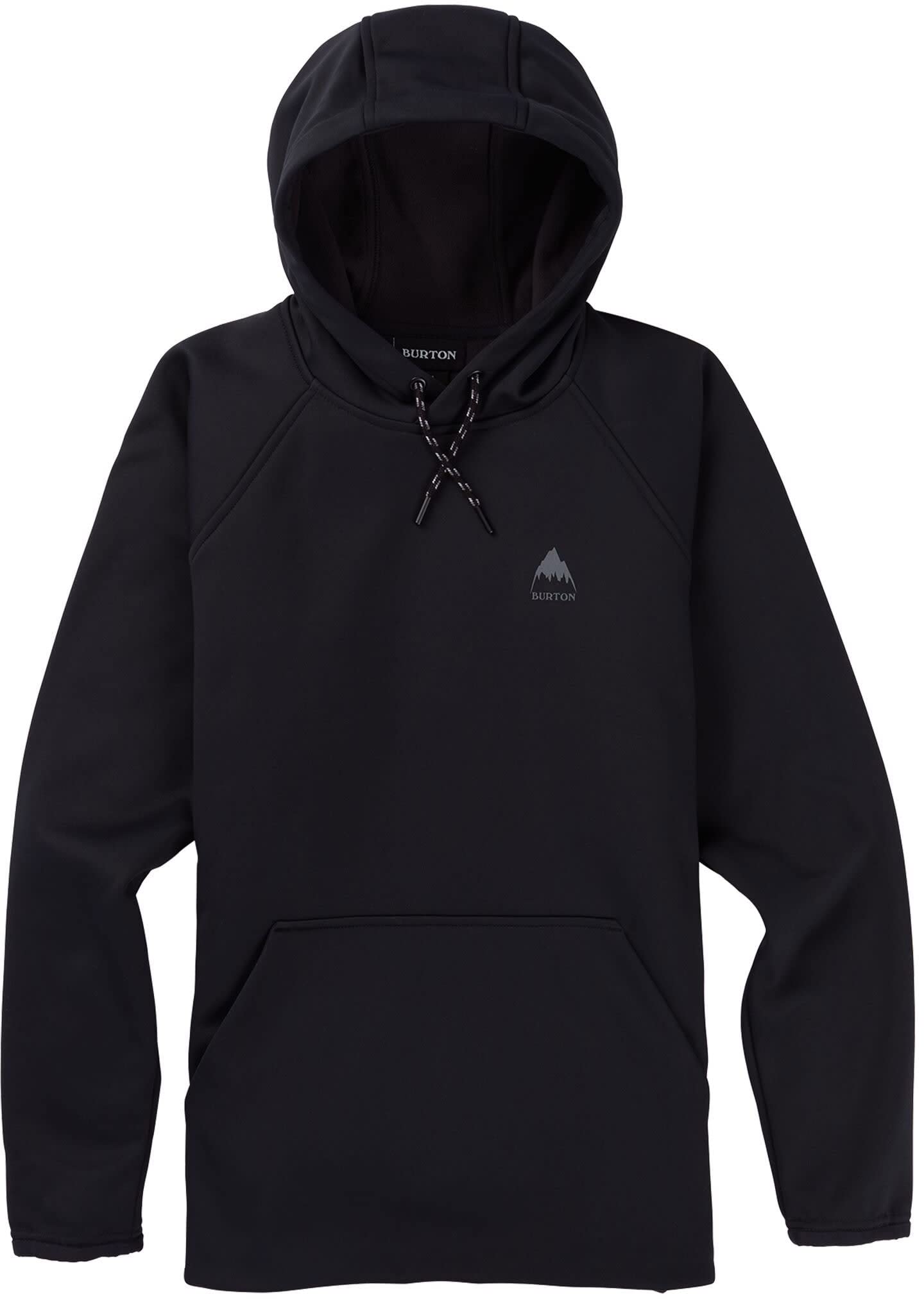 Burton Women's Crown Weatherproof Pullover Fleece, True Black, XXS