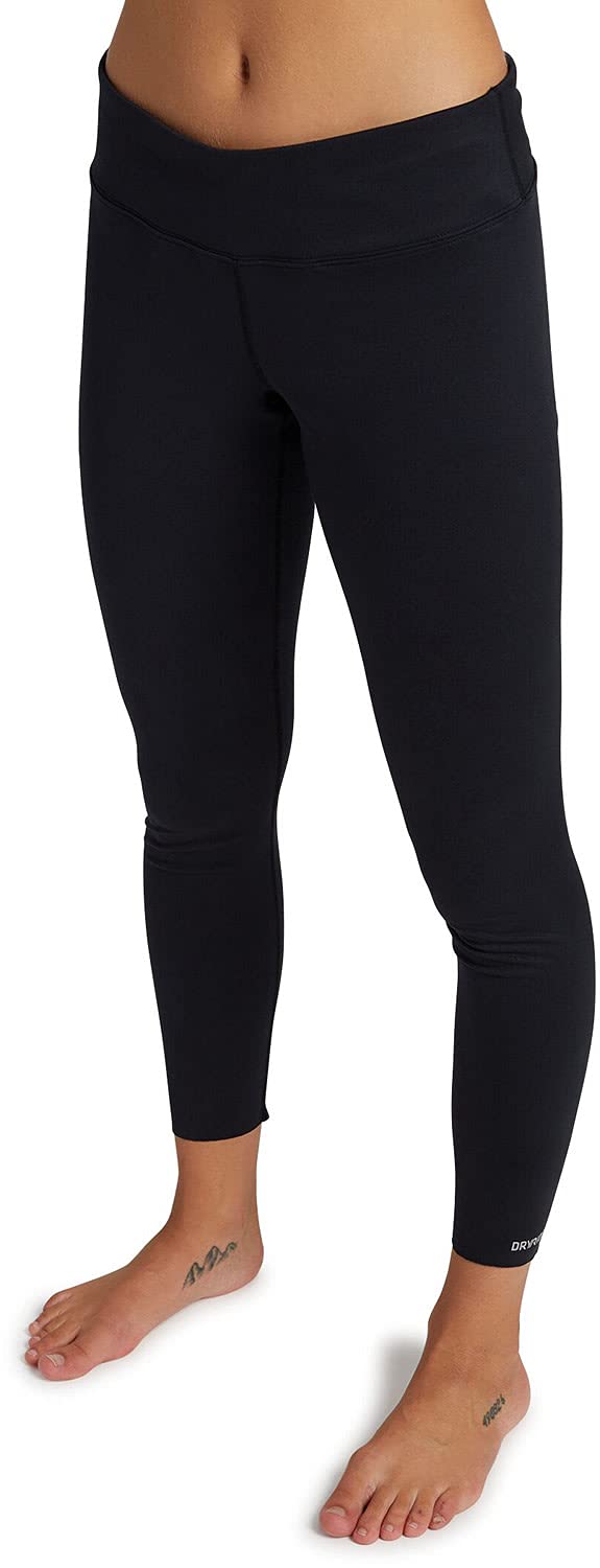 Burton Womens Midweight Pant, True Black New, Large