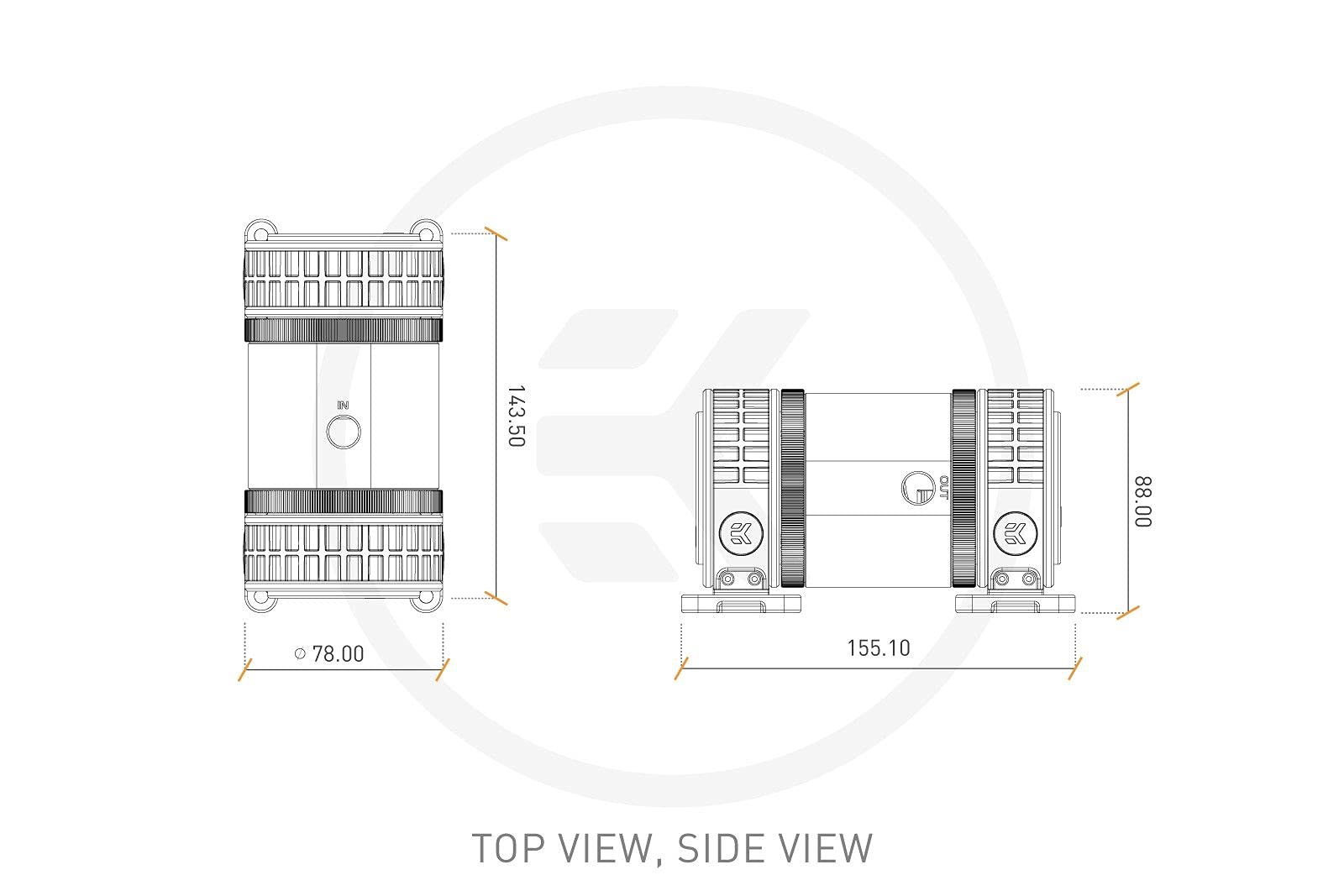 EK-XTOP DDC 3.2 PWM Elite (Acétal)