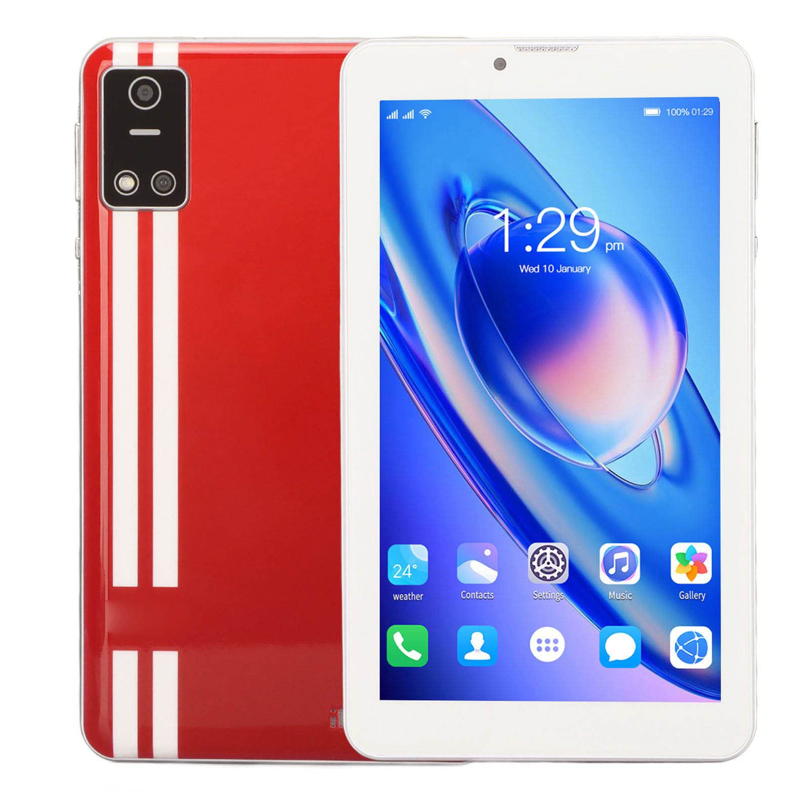 7 Inch Tablet, 100-240V 2GB RAM 32GB ROM Support Multilingual 1280x800IPS HD Display Support 3G Call 3G Call Amusement Tablet (US Plug)
