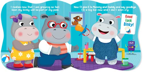 Bye Bye Binky - Touch and Feel Board Book - Sensory Board Book