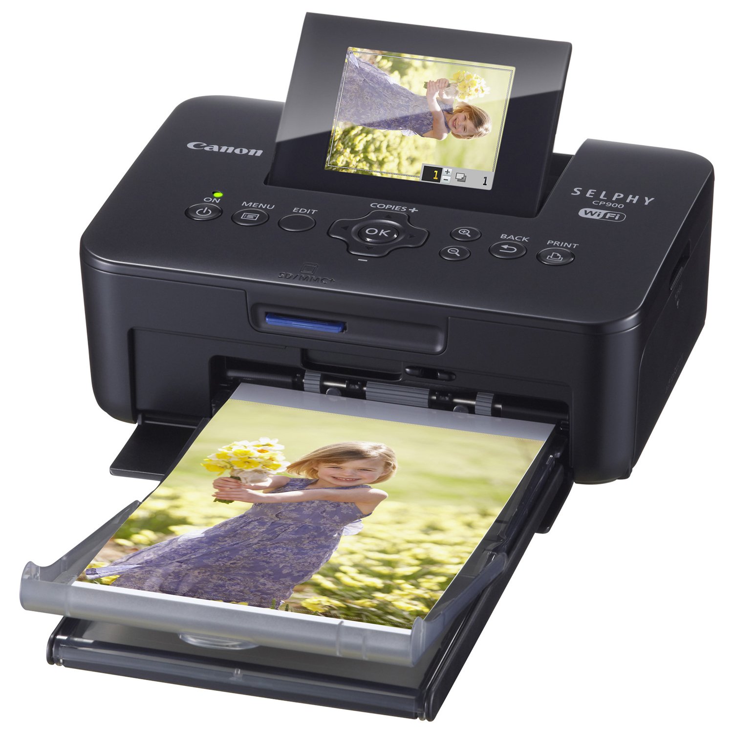 Canon SELPHY CP900 Wireless Compact Photo Printer - Black