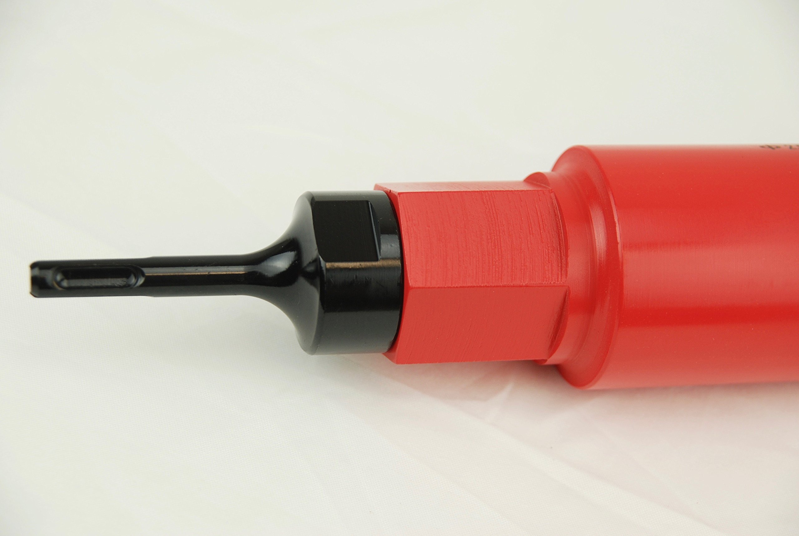 SDS Plus (TE-C) to 1-1/4" Male Concrete Core Bit to Masonary Drill Adapter by BLUEROCK Tool Model #16