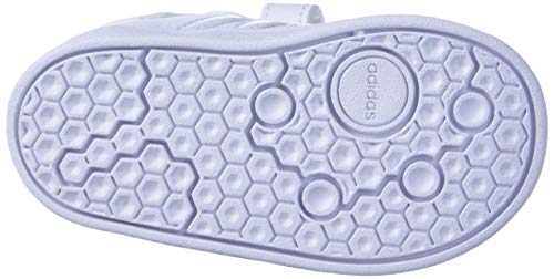 adidas Kids Breaknet Tennis Shoe, White/White/White, 5.5 US Unisex Toddler