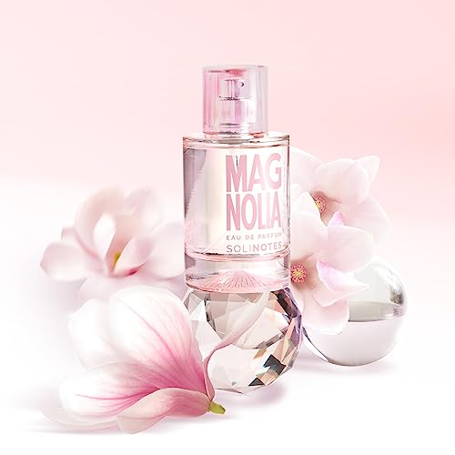 SOLINOTES Magnolia Perfume for Women - Eau De Parfum | Delicate Floral and Soothing Scent - Made in France - Vegan - 1.7 fl.oz