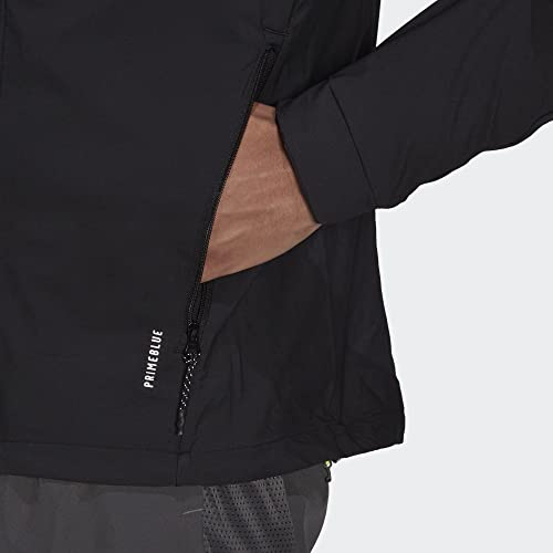 adidas,Mens,Marathon Jacket,Black,Small