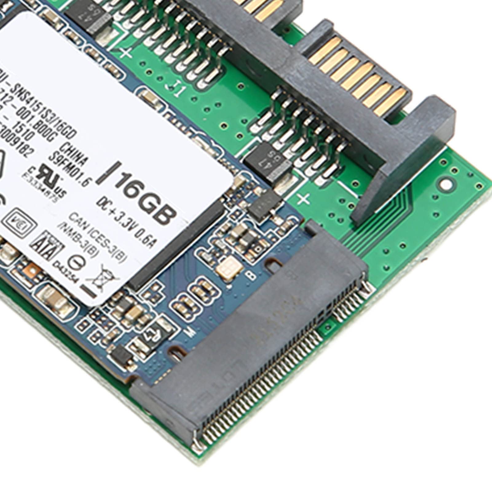 Adapter M.2 SSD Large Capacity 2 in 1 Laptop Compact M.2 SSD Office (16GB)