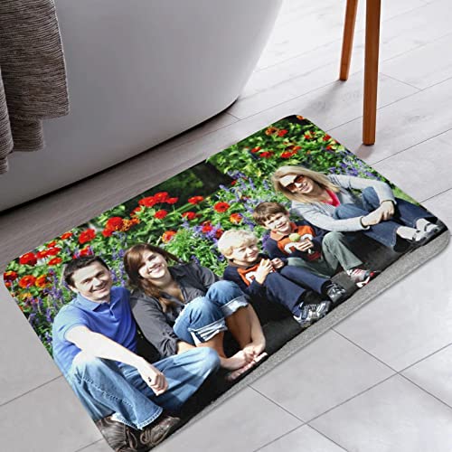 Custom Rug Personalized Decor Mat 15.7x23.6 inch, Customize Your Own Picture and Print Text, Modern Carpet for Home Decoration Area Rug
