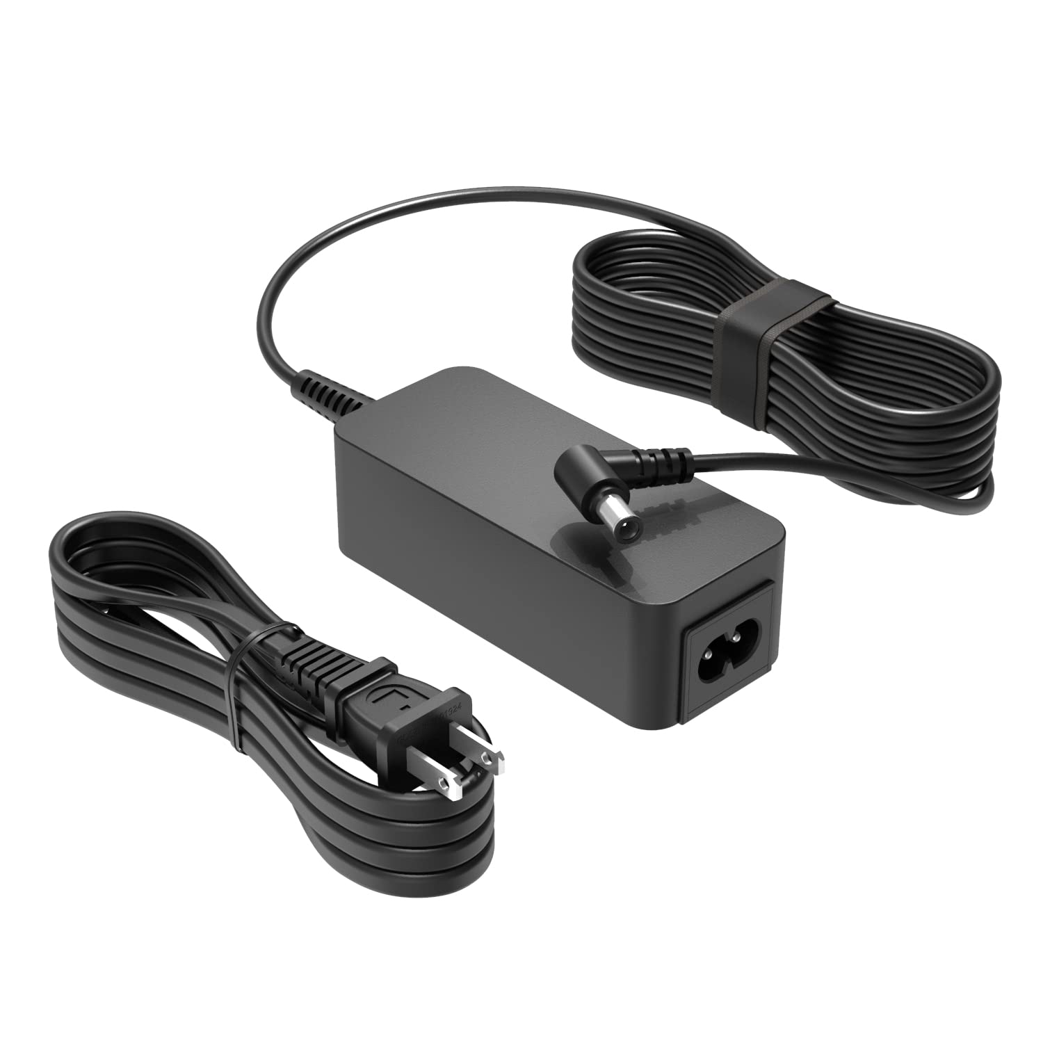 Superer 19V Power Cord Fit for Samsung UN32J UN32J400 UN32J400D UN32J400DAF UN32J400DBF UN32J400DAFXZA UN32J400DBFXZA BN44-00837A A4819-FDY 32 HD LED TV Charger AC Adapter