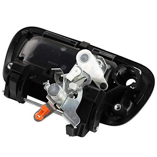 ADP Compatible with Tailgate Handle Latch with Keyhole Toyota Tundra 2000-2006 Rear Exterior Textured Black Tailgate Liftgate Door Latch Replaces - 69090-0C010 690900C010