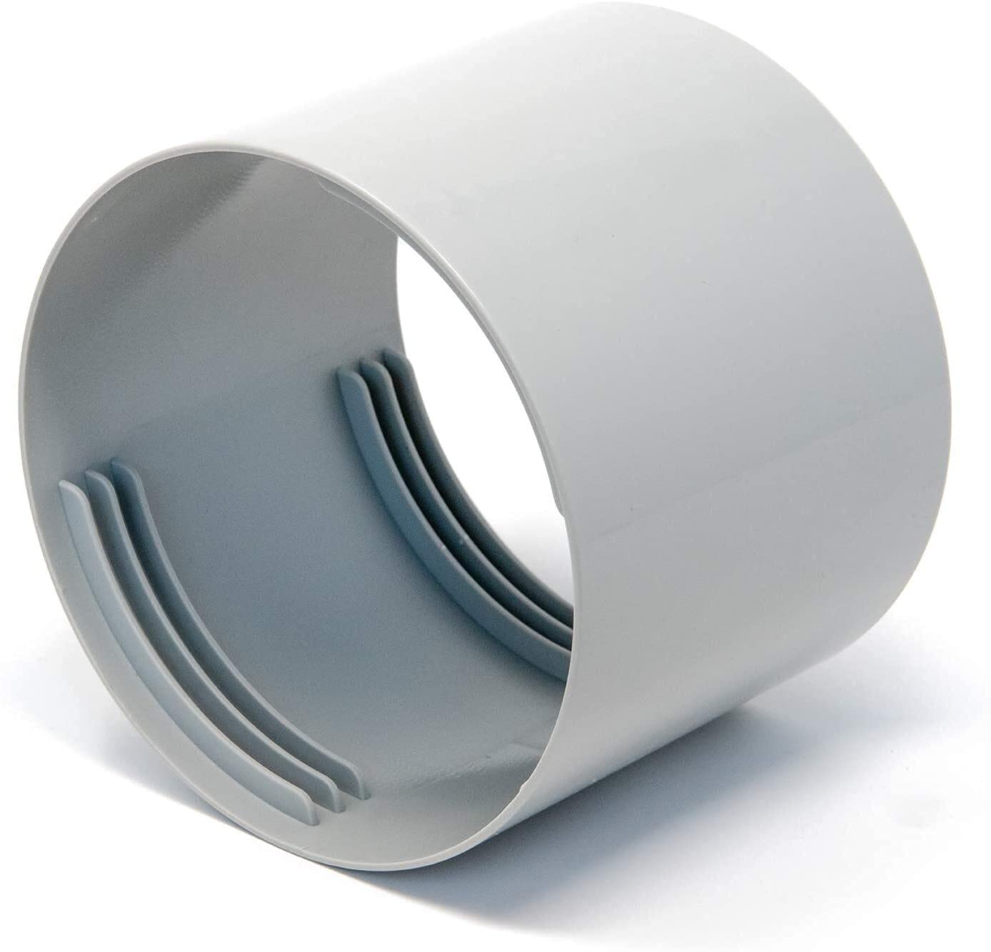 Capuca Portable Air Conditioner Exhaust Hose Extender Extension, Mobile AC Vent Coupler,Clockwise Counterclockwise Bi-Direction Thread Universal Compatible with Exhaust Hose with 5.1 Inch Diameter