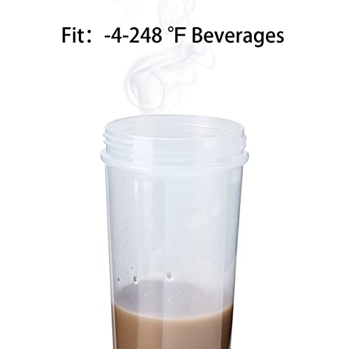EYMPEU 2 Pack Shaker Bottle Work Out BPA & Phthalate-free, Solid Screw lid Leakproof Shaker Cup Dishwasher Safe for Protein Mixes 24oz, Clear Grey