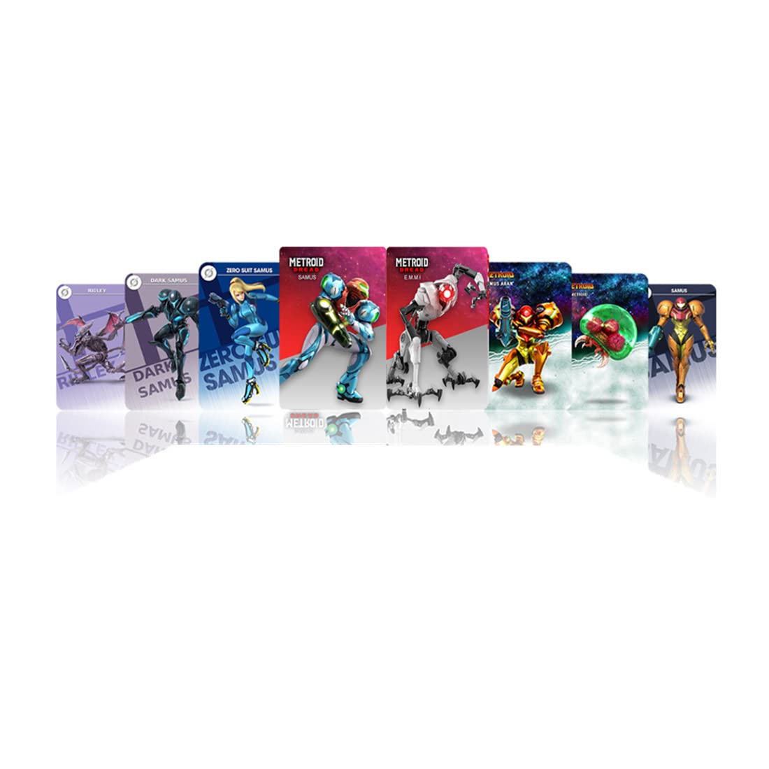 BLUEGALA 8-pcs Metroid Dread Series Cards.