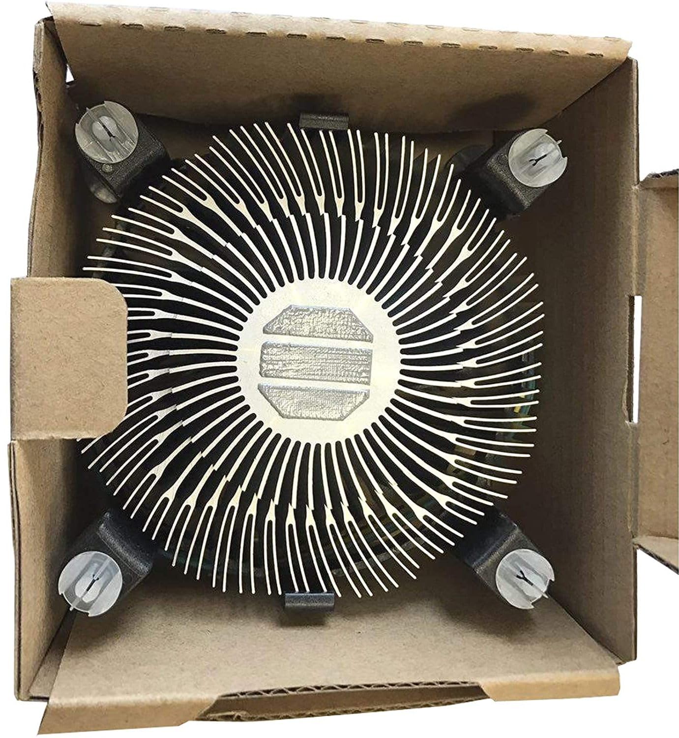 Intel E97379-003 Core i3/i5/i7 Socket 1150/1155/1156 4-Pin Connector CPU Cooler with Aluminum Heatsink and 3.5-Inch Fan for Desktop PC Computer