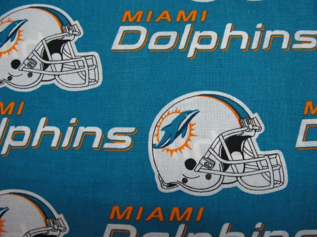 60" Wide Miami Football Team 100% Cotton