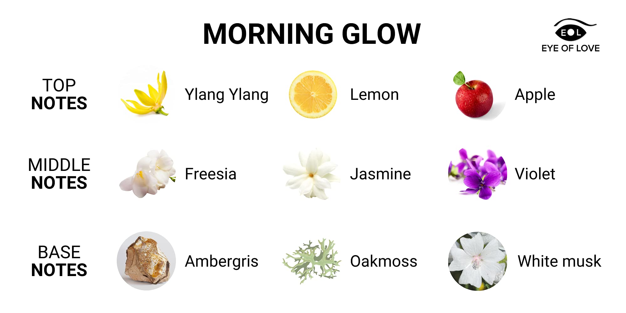 Eye Of Love Morning Glow Pheromone Perfume for Women - Unleash Elegance & Confidence - 50ml Deluxe Parfum - Feminine Allure for Day and Night