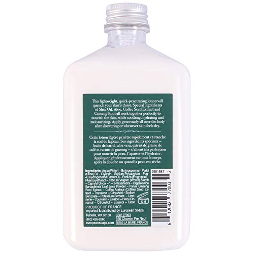 Pre de Provence Bergamot & Thyme Men's Fragrance Collection, Body Lotion, 250 ML