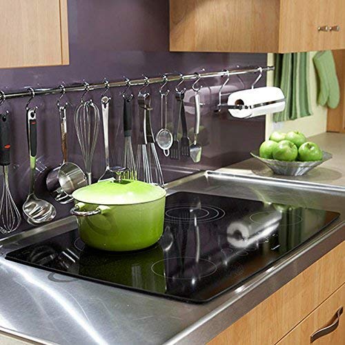 LOYMR 20 Pack 3.3 Inches Heavy Duty S Hooks Hanging Hangers Pan Pot Holder Rack Hooks for Spoons Pans Pots Utensils Clothes Bags Towels Plants etc