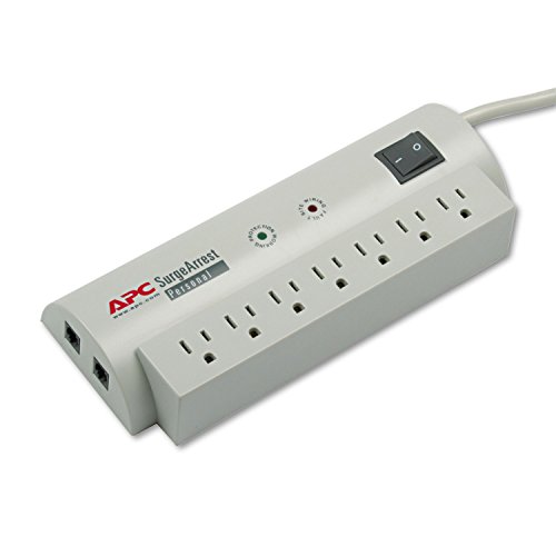 APC by Schneider Electric PER7T 7 Outlet 240J Surge w RJ11