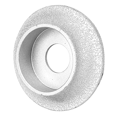 7.3cm Grinding Wheel for Angle Grinders, Brazed Diamond Grinding Wheel Stone Grinding Disc Concave Abrasive Wheel for Stone Marble Ceramic (French Grinding Wheel 1.5)