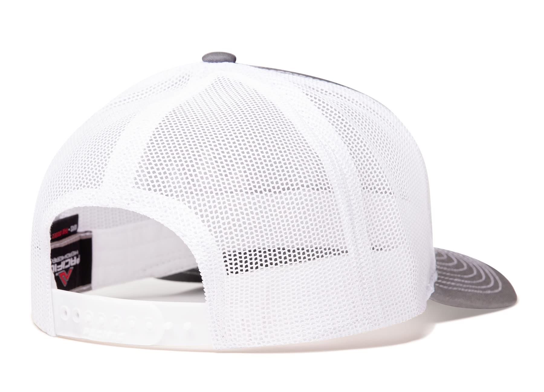44N, Snapback Trucker Hat, Tree, Graphite/White