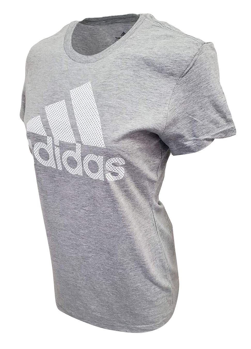 adidas womens Go-To Tee Medium Grey Heather X-Small