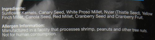 F.M. Brown'S Bird Lover'S Blend Fancy Finch With Cranberries, 5-Pound