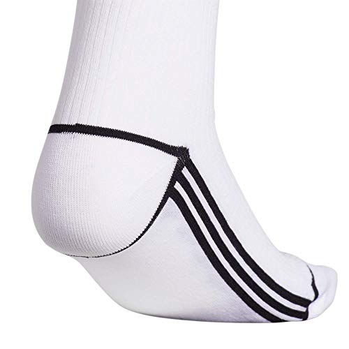 adidas Originals Women's Originals Sport 3-Pack Mid-Crew, White/Black, Medium