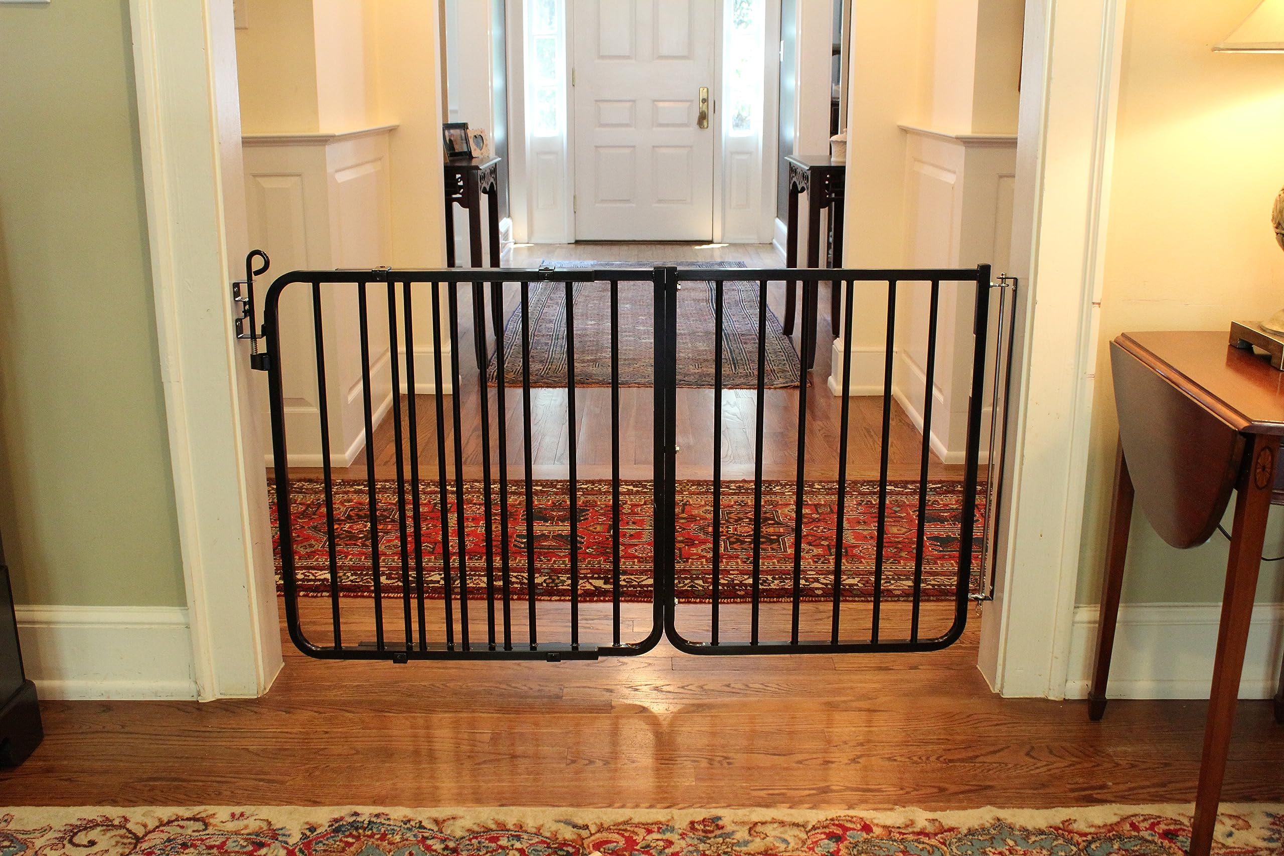 Cardinal Gates BX2 Baby Gate Extension - Fits Cardinal Gates Safety Gates - 21.75 Inch Wide Dog Gate Extension - Black