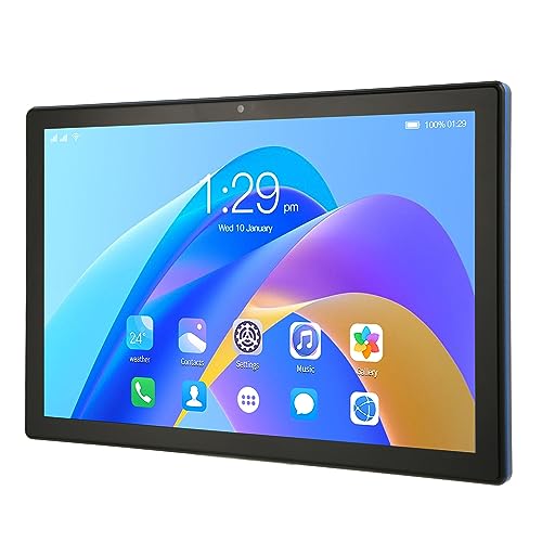 Airshi 10.1 Inch Tablet HD Tablet GPS Function 2.4G/5G 5MP 8MP 100‑240V for School Office (US Plug)
