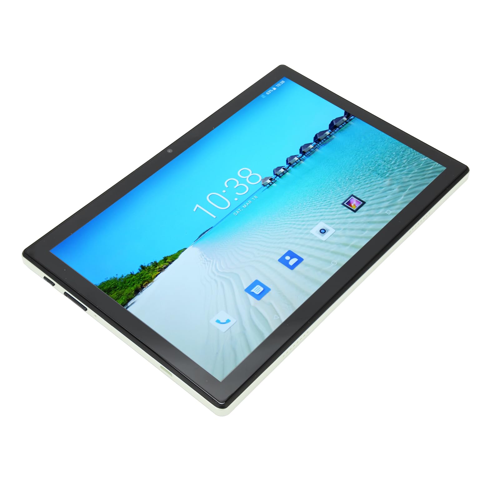 Airshi HD Tablet, 10.1 Inch IPS 2GB RAM 32GB ROM Octa Core CPU 4G LTE 5G WiFi Tablet PC for School (Green)