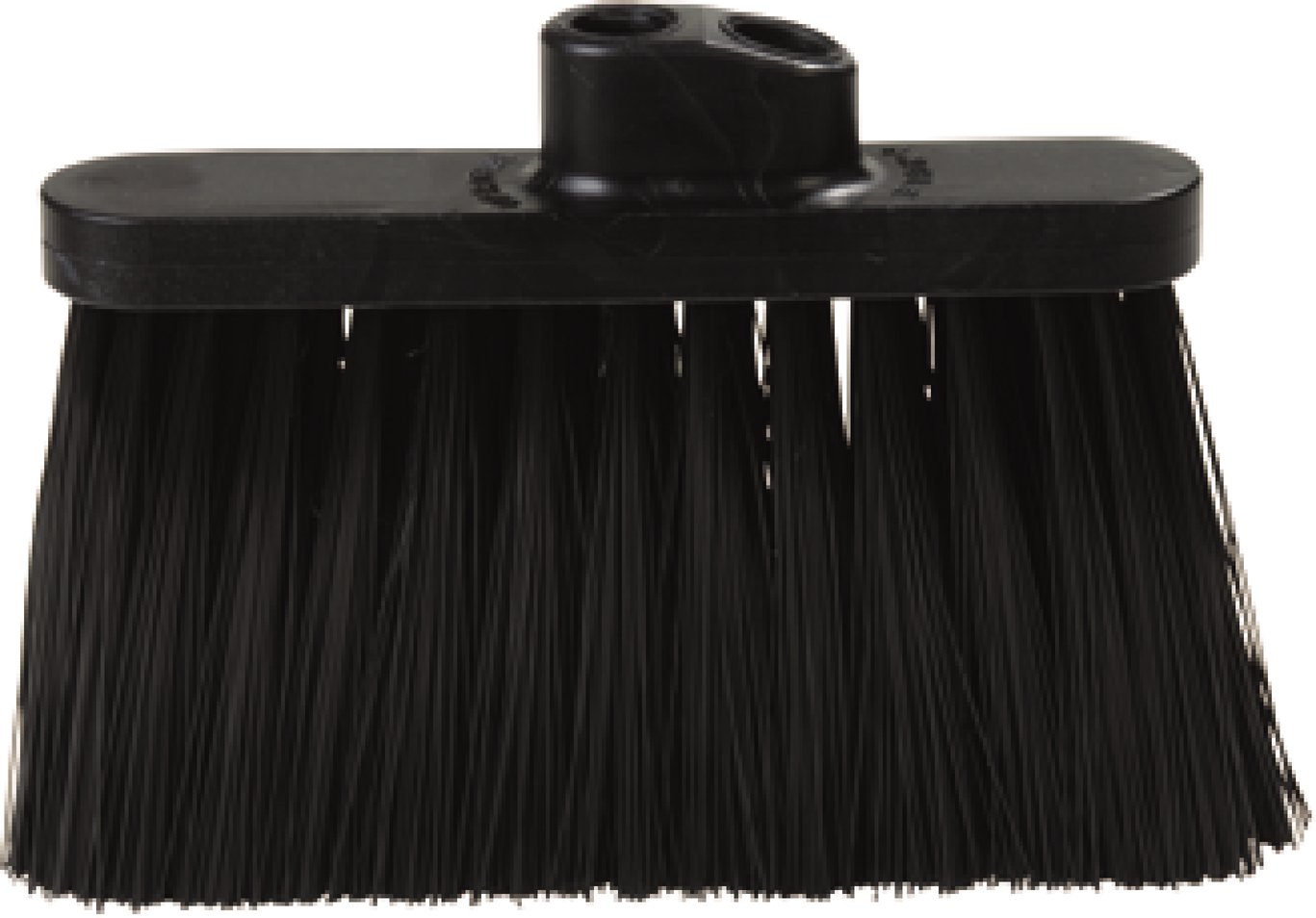 Carlisle 3685403 Duo-Sweep Light Industrial Replacement Broom Heads, Set of 12 (4-Inch, Polypropylene, Black)