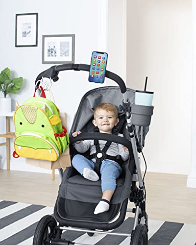 Skip Hop Universal Stroller Hook, Stroll & Connect, Grey (Discontinued by Manufacturer)