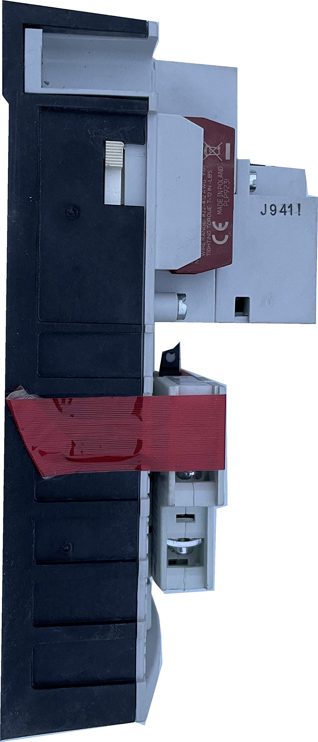 463L20AJA GE Electrically Held Lighting Contactor 110 V 50 Hz, 115 to 120 V At 60 Hz CR460B, (HAS 1 CR460XP32 2P 30A RELAY INSTALLED)